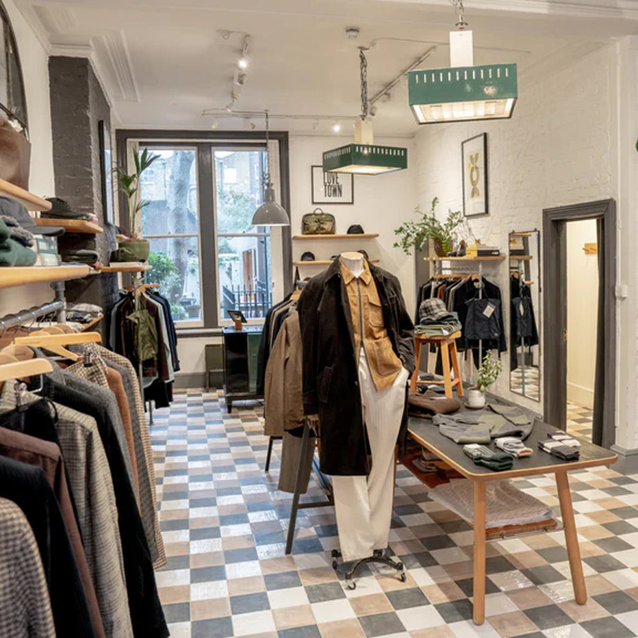 Bradwell Arnold Navy Linen Jacket – Boxy Camp Collar Summer Overshirt ...