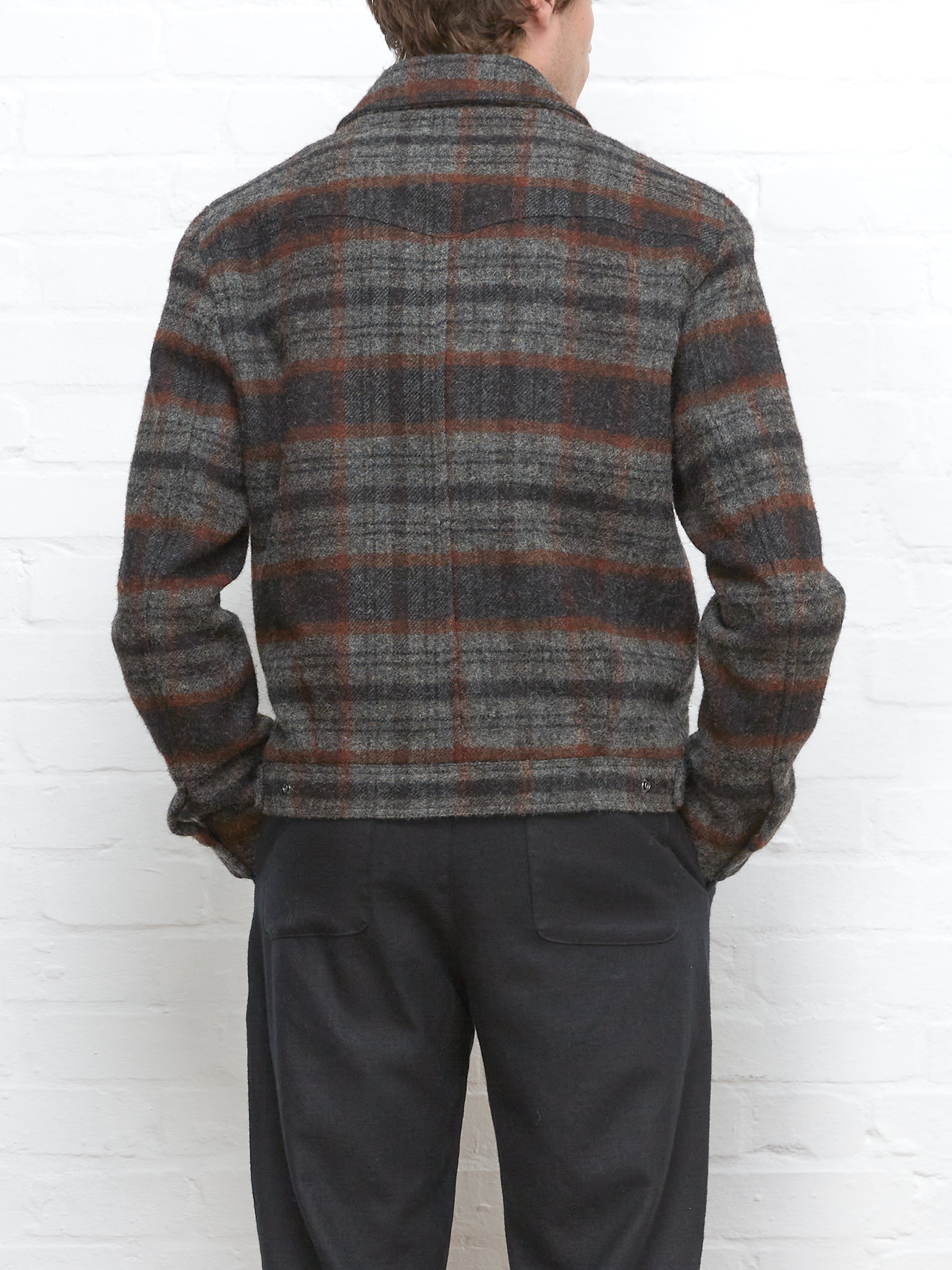 Norton Jacket Kennington Rust Multi – Oliver Spencer