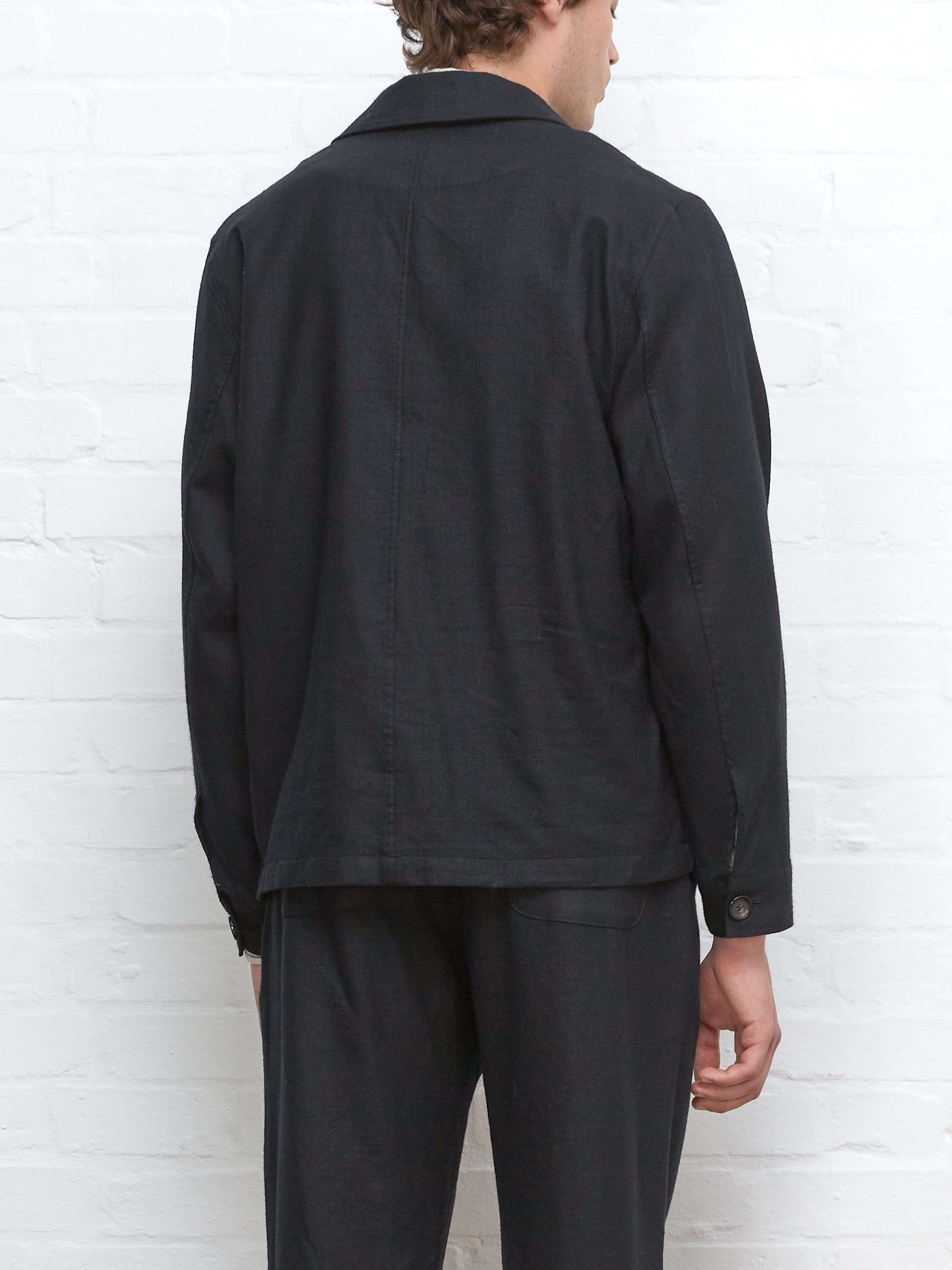 Bradwell Jacket Birkbeck Navy – Oliver Spencer